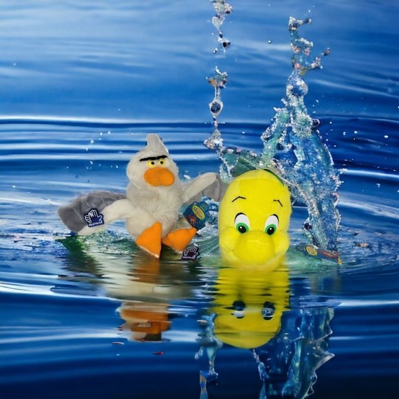 Applause | Toys | Applause Disney Plush Lot 2 Flounder 42464 Scuttle ...
